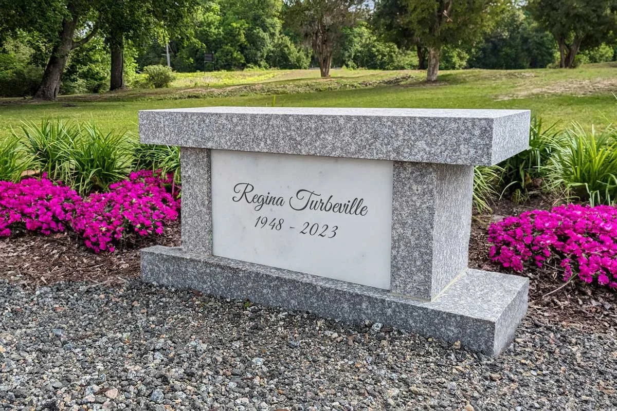 Custom Bench Memorials Portfolio — Brown Memorials