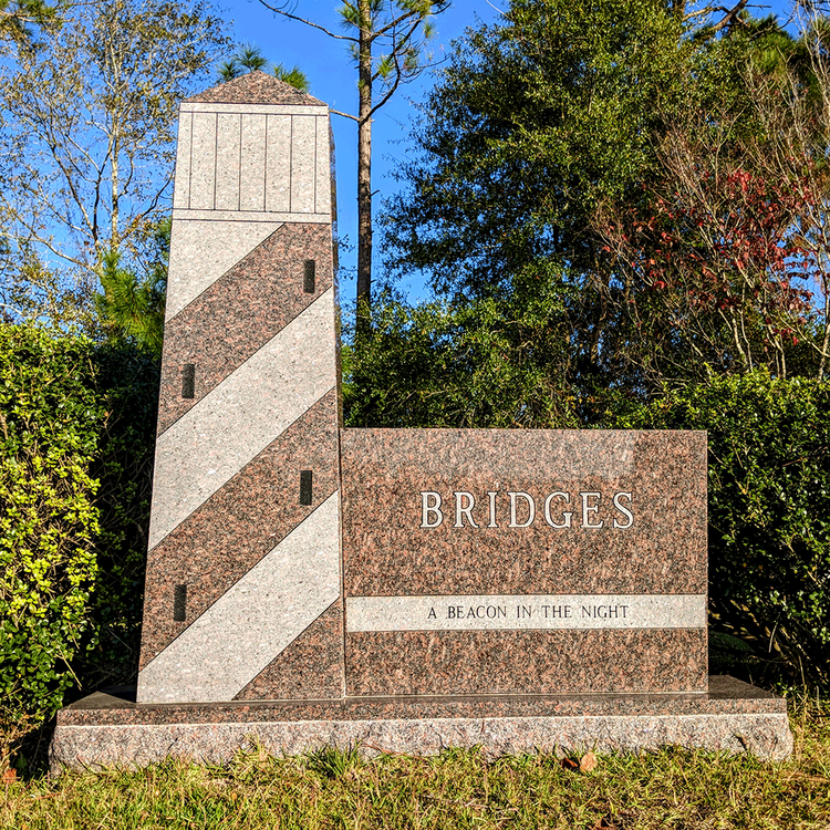 Custom Double Upright Headstone Portfolio — Brown Memorials