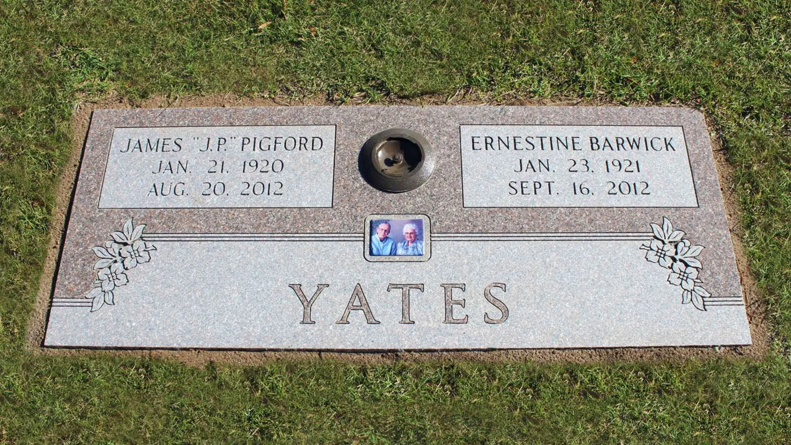 Custom Double Grave Marker Portfolio — Brown Memorials
