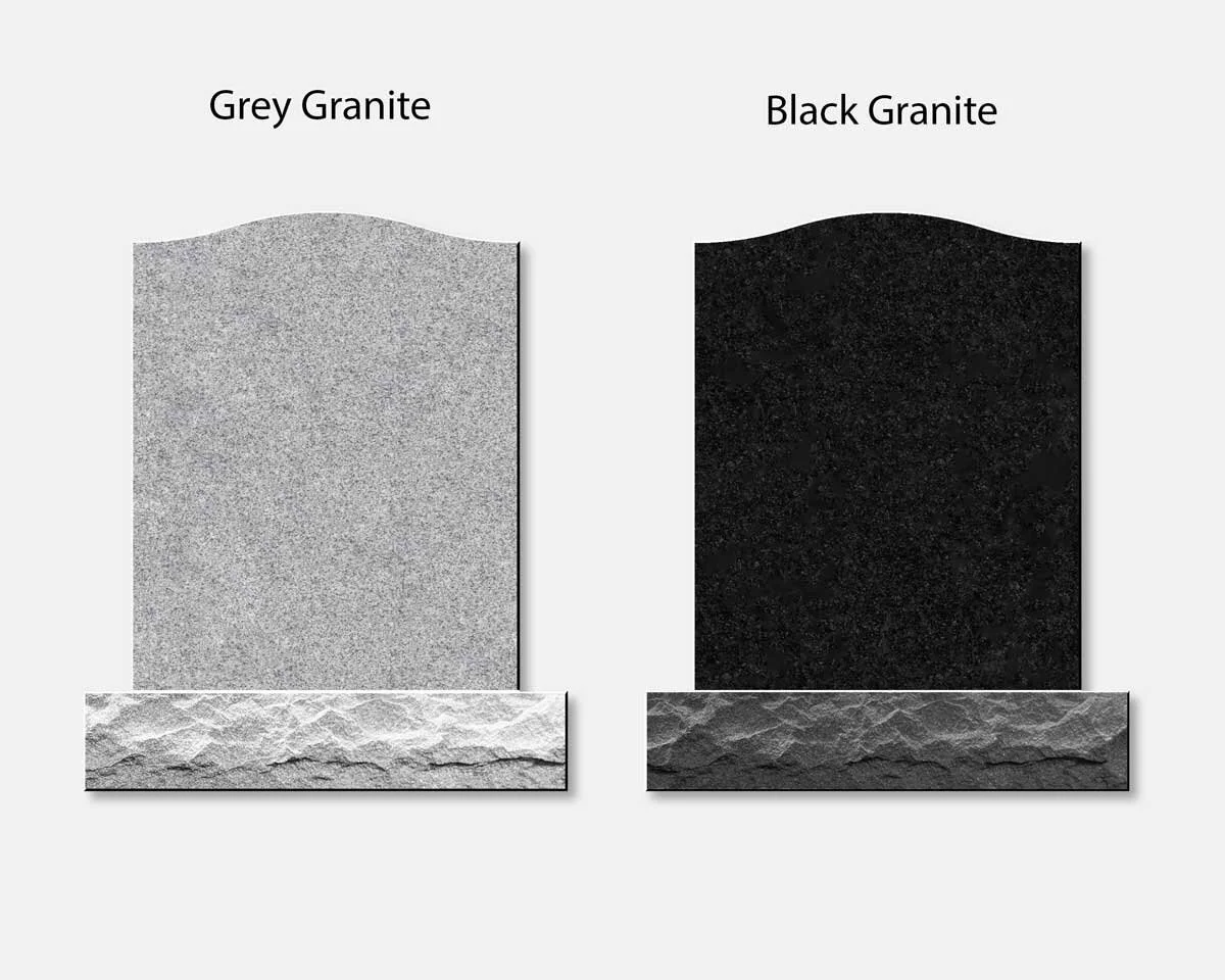 Single Upright Headstone, Gravestone, and Tombstone Prices — Brown ...