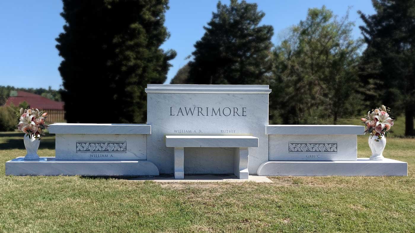 Custom Bench Memorials Portfolio — Brown Memorials