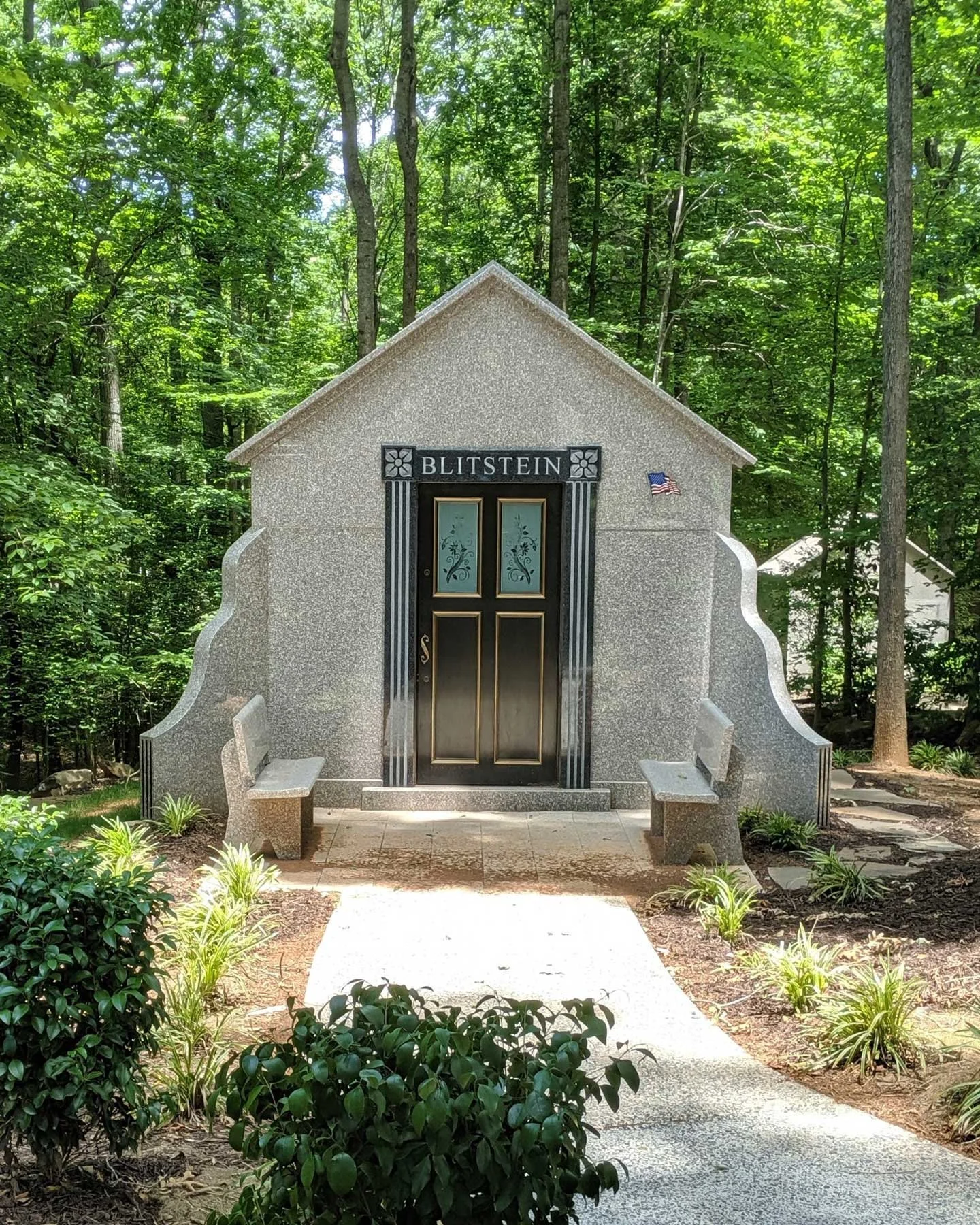 Custom Private Family Mausoleum Portfolio — Brown Memorials