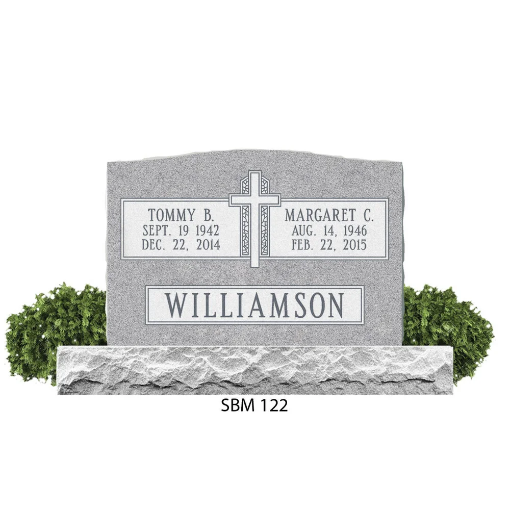 Double Headstone, Gravestone, and Tombstone Prices — Brown Memorials
