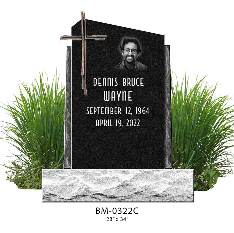 Single Upright Headstone, Gravestone, and Tombstone Prices — Brown ...