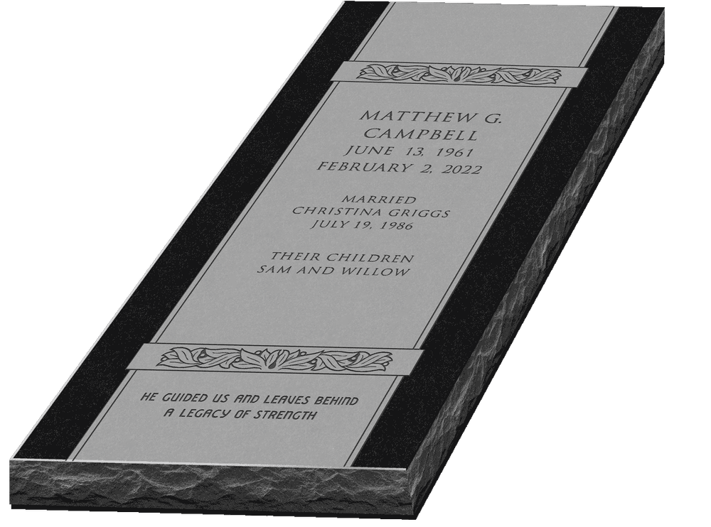 Grave Ledger Designs and Prices — Brown Memorials