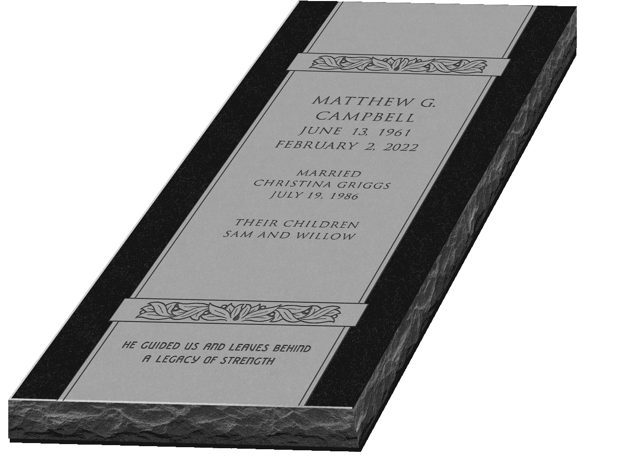 Grave Ledger Designs and Prices — Brown Memorials