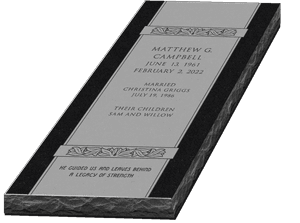 Grave Ledger Designs and Prices — Brown Memorials