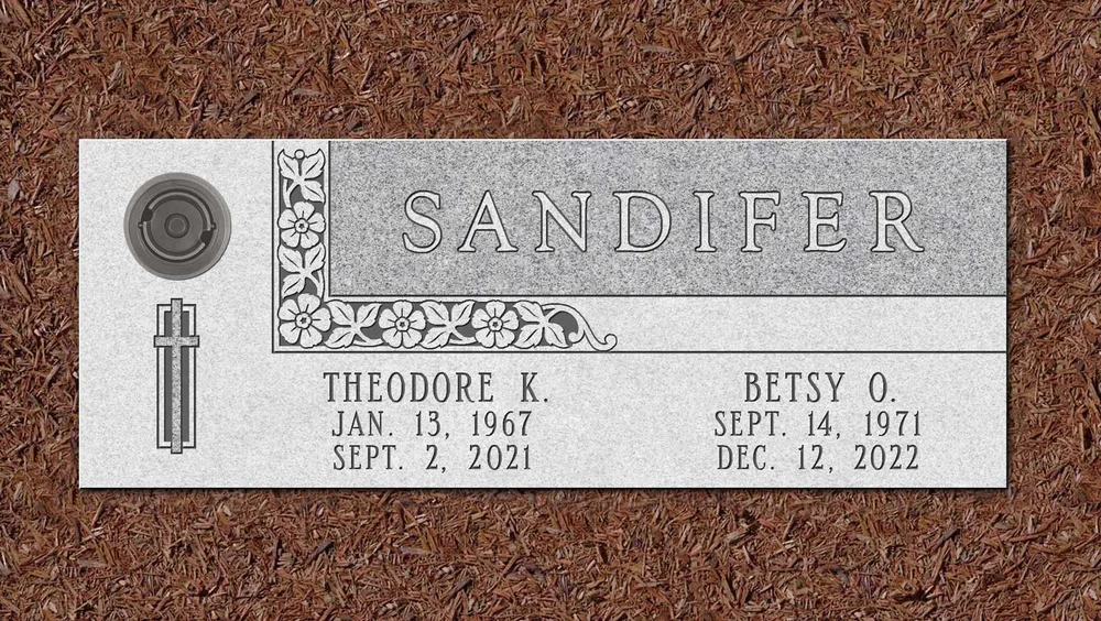 Double Flat Headstone & Flat Grave Marker Prices — Brown Memorials