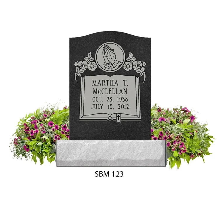 Single Upright Headstone, Gravestone, and Tombstone Prices — Brown ...