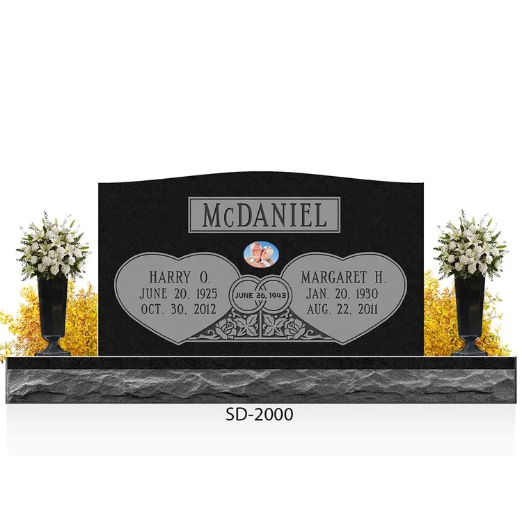 Double Headstone, Gravestone, and Tombstone Prices — Brown Memorials