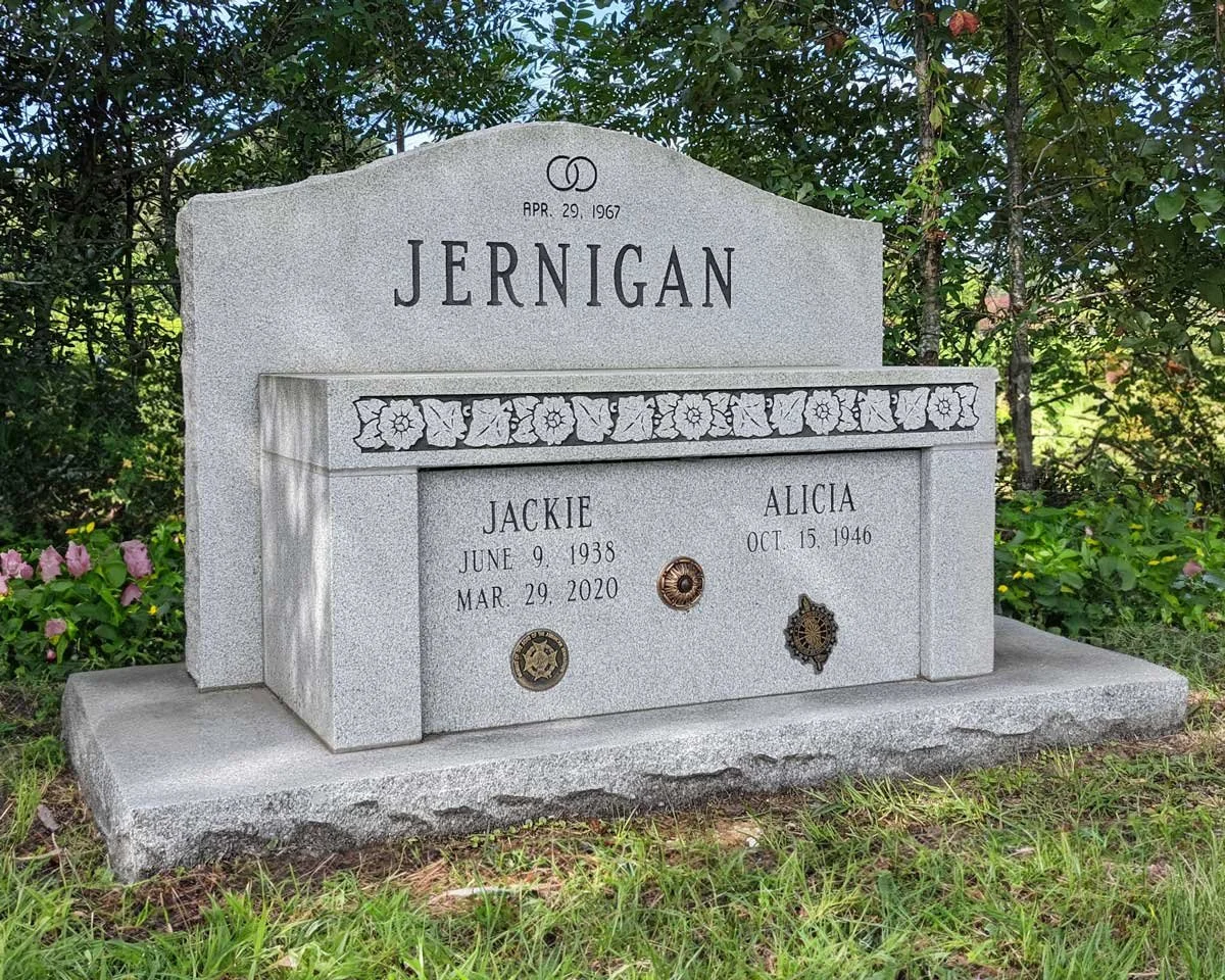 Custom Bench Memorials Portfolio — Brown Memorials