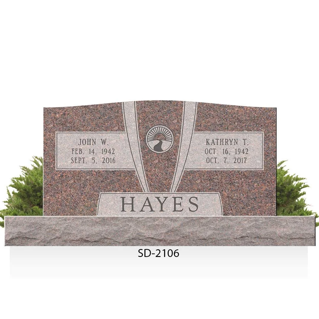 Double Headstone, Gravestone, and Tombstone Prices — Brown Memorials