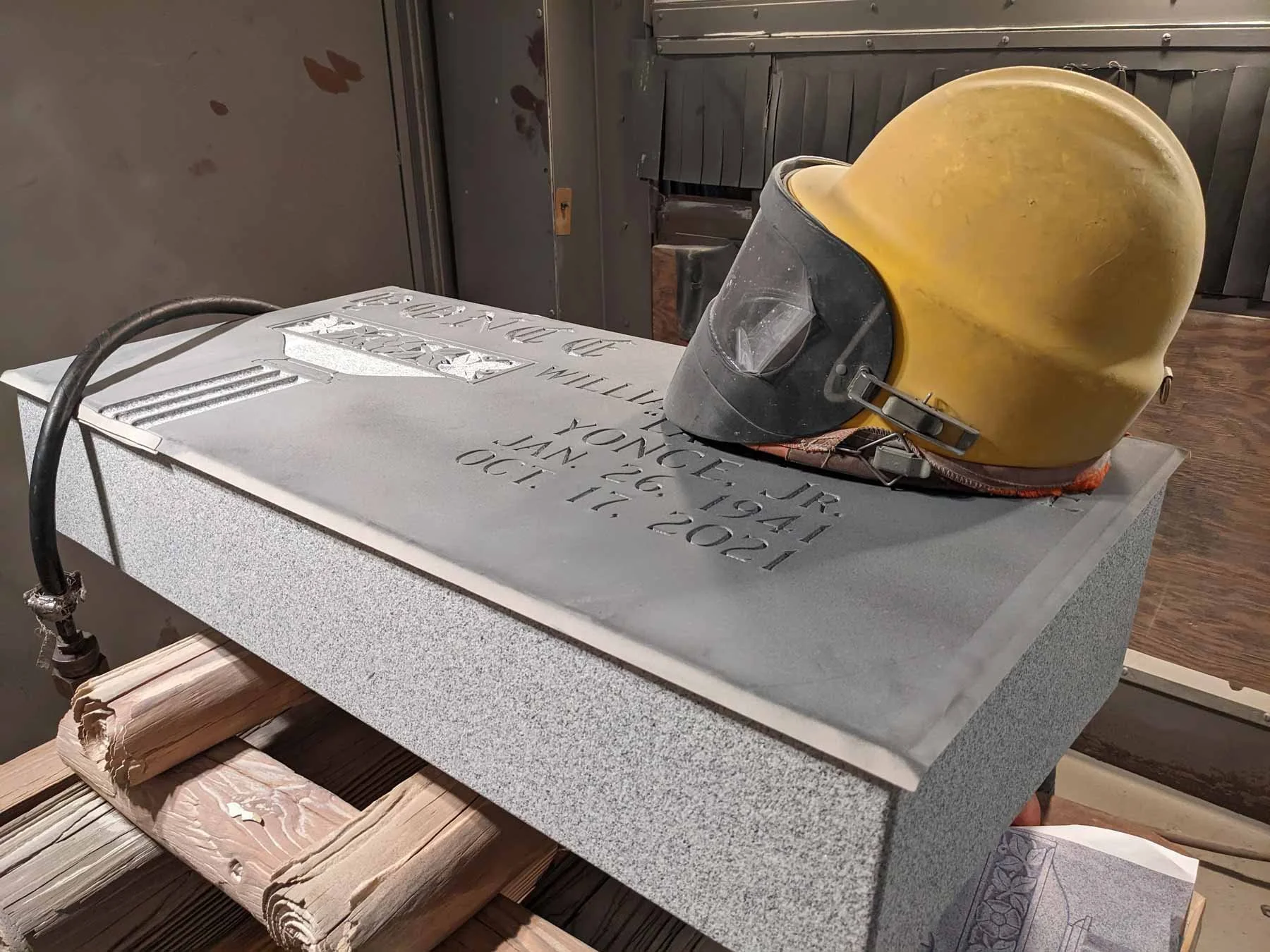 Custom Single Grave Marker Portfolio — Brown Memorials