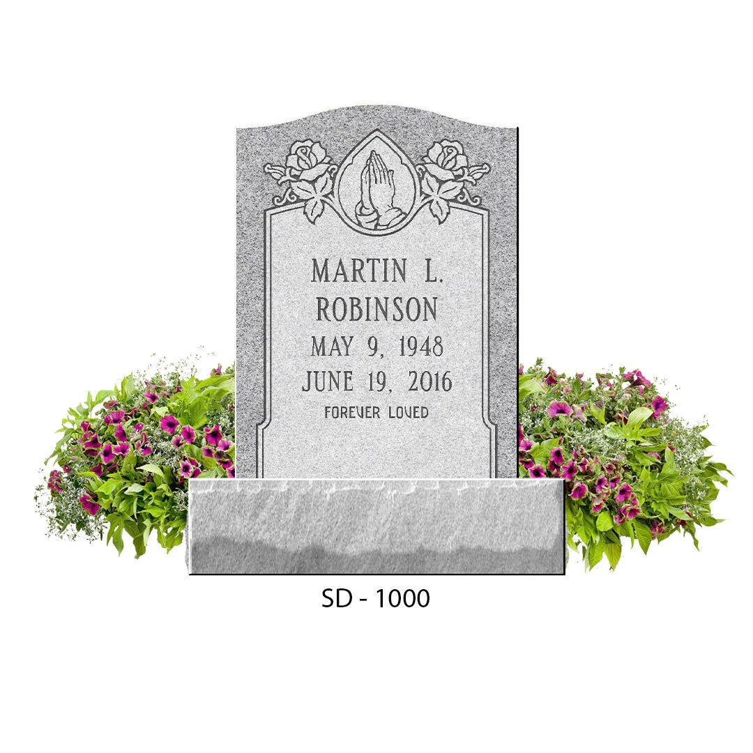 Single Upright Headstone, Gravestone, and Tombstone Prices — Brown ...