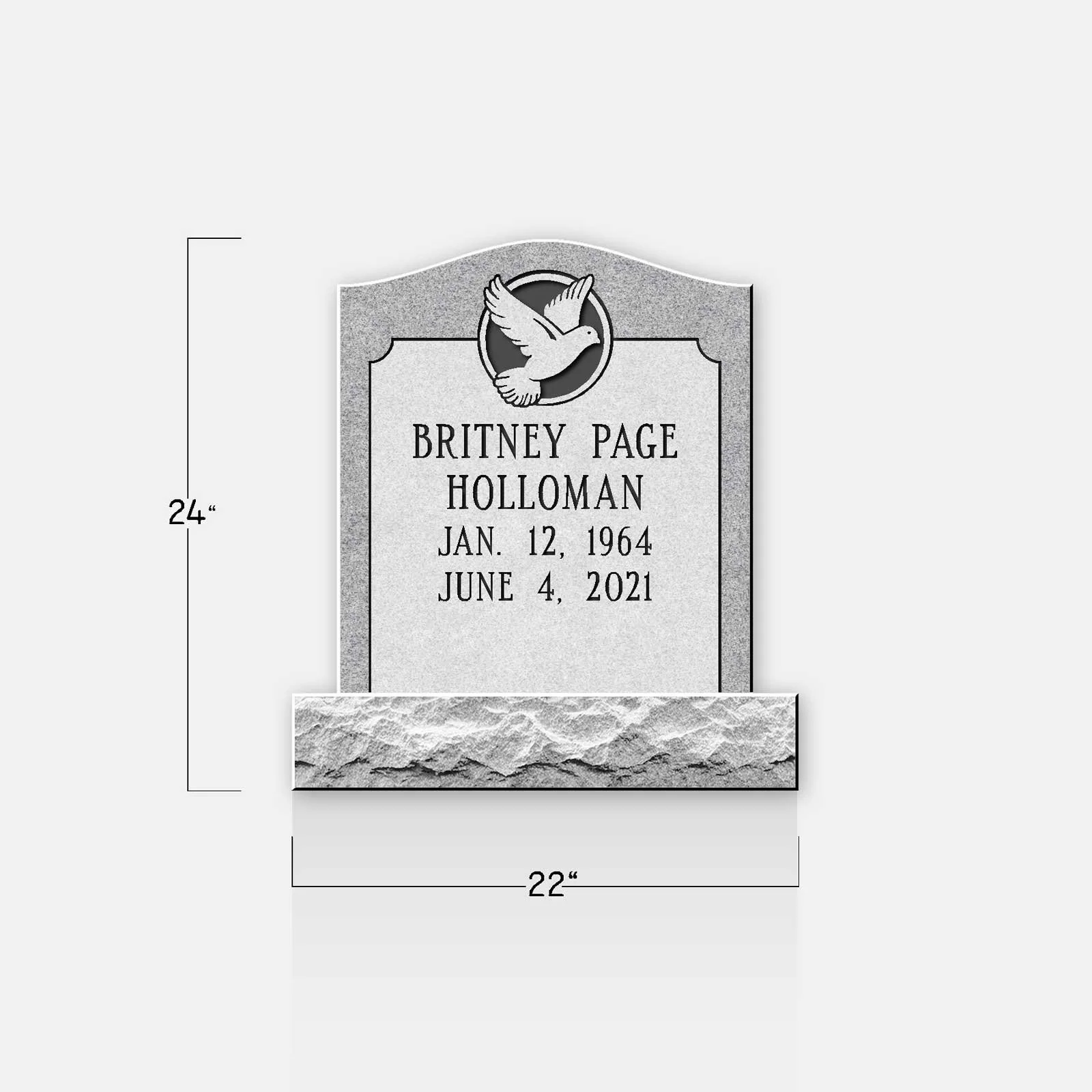 Custom Headstone Portfolio — Brown Memorials