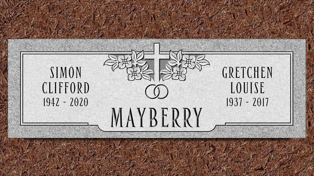 Double Flat Headstone & Flat Grave Marker Prices — Brown Memorials