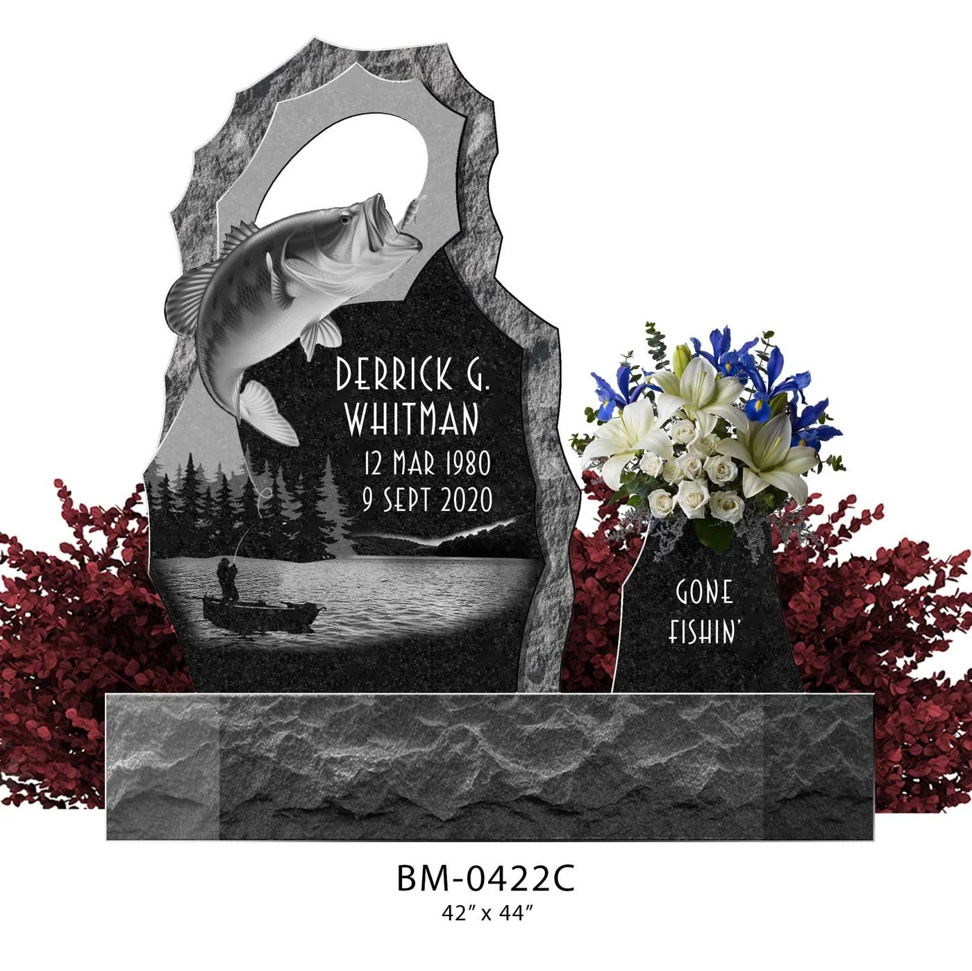 Single Upright Headstone, Gravestone, and Tombstone Prices — Brown Memorials