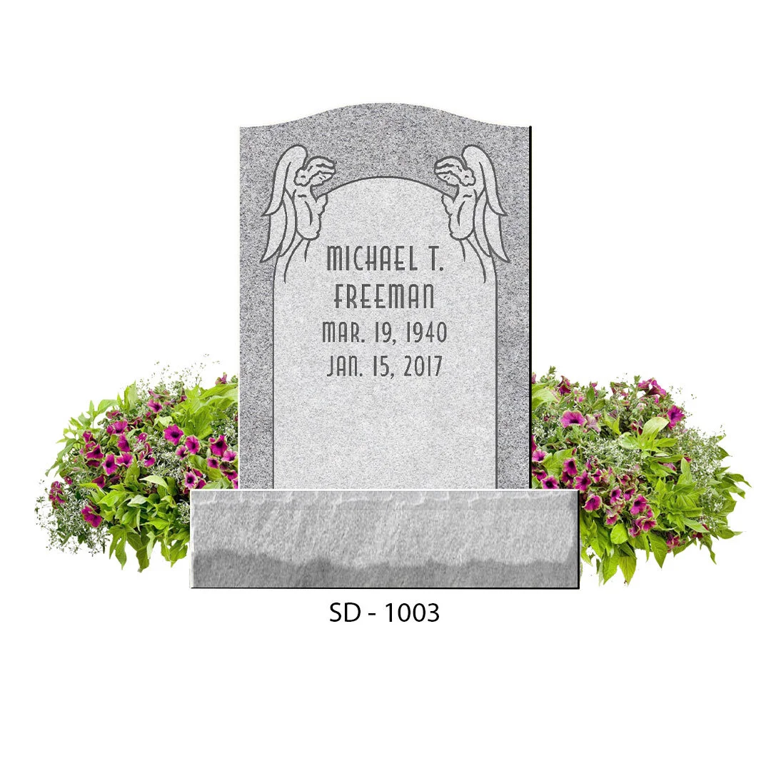 Single Upright Headstone, Gravestone, and Tombstone Prices — Brown ...