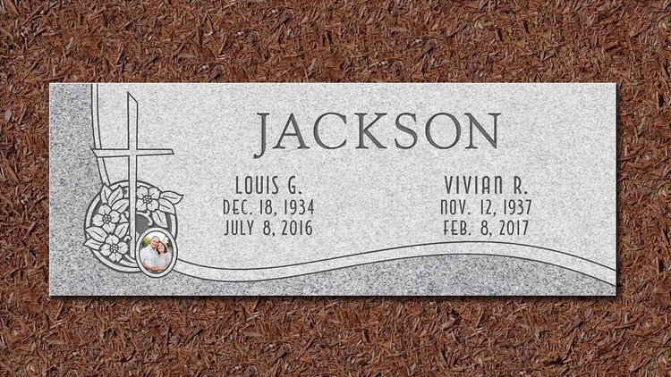 Double Flat Headstone & Flat Grave Marker Prices — Brown Memorials