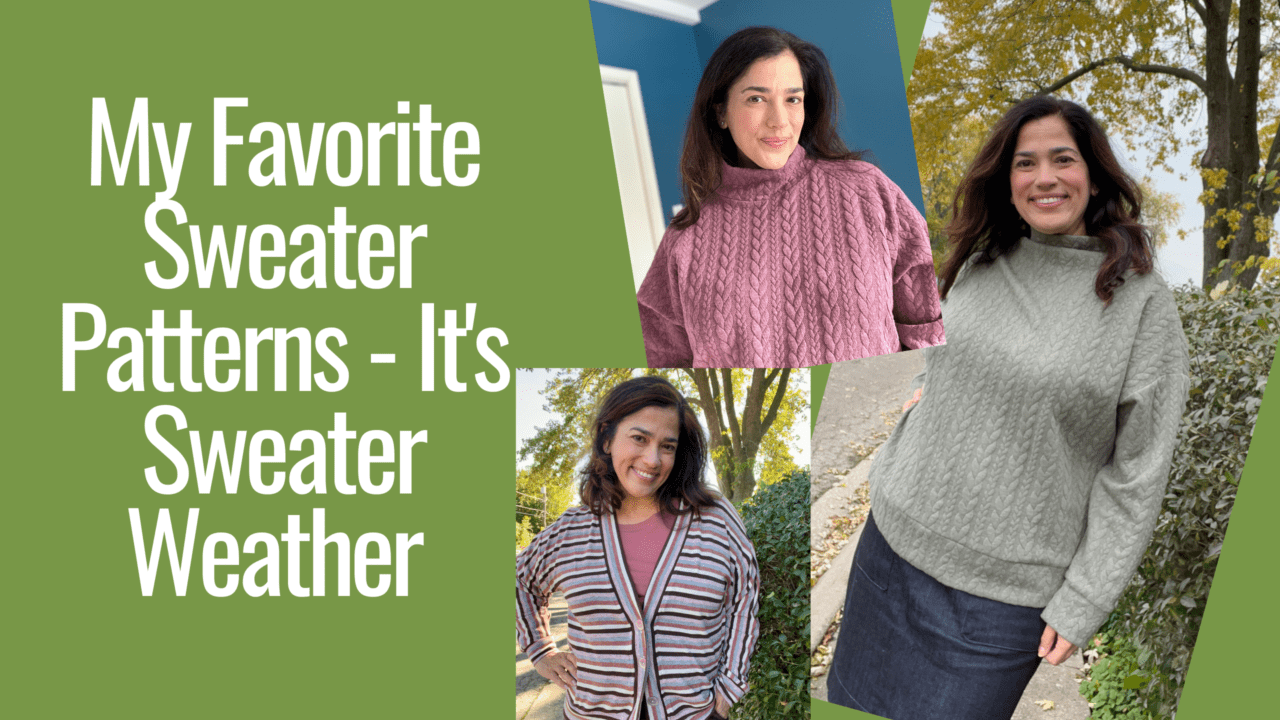 A listing of some of my favorite sweater sewing patterns such as the ...