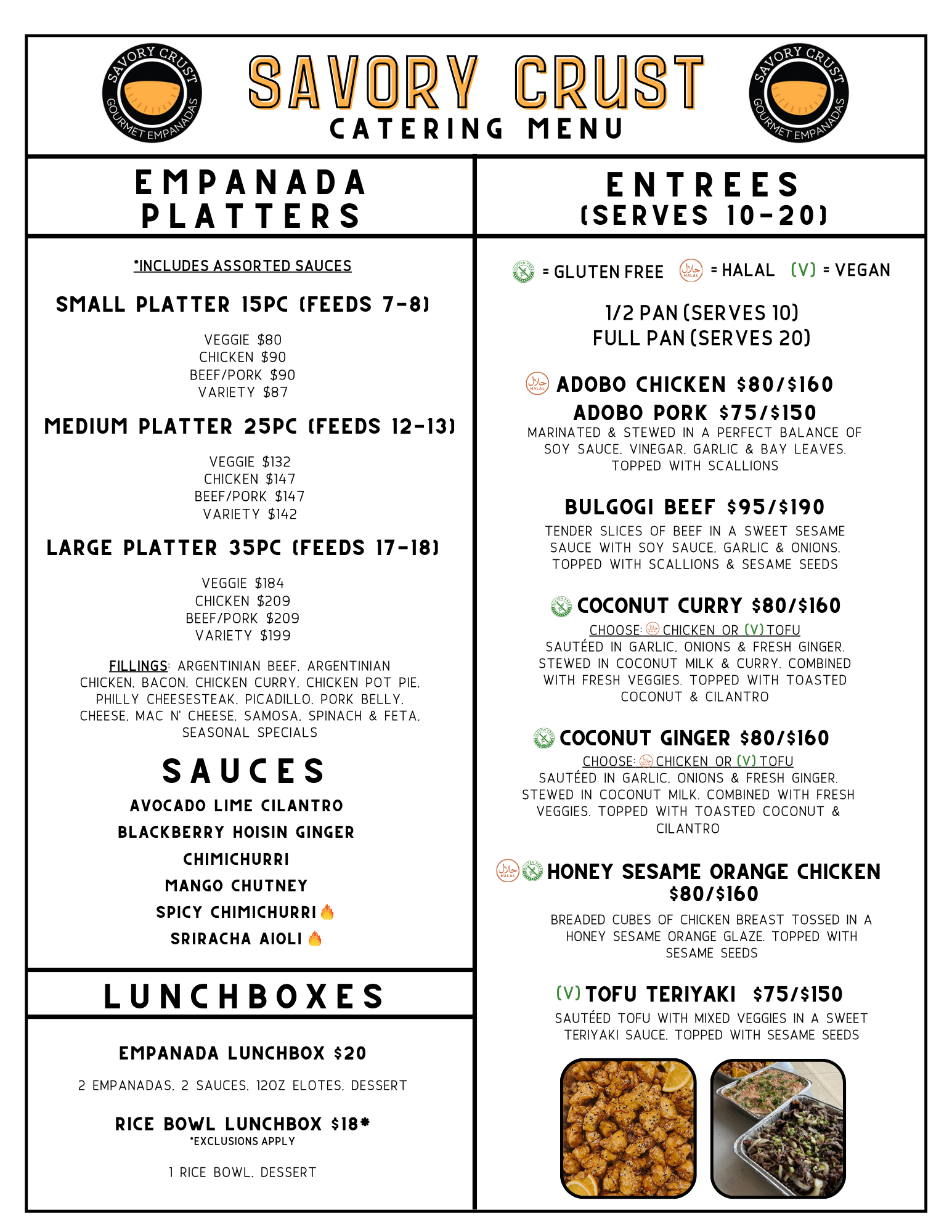 Catering — Savory Crust