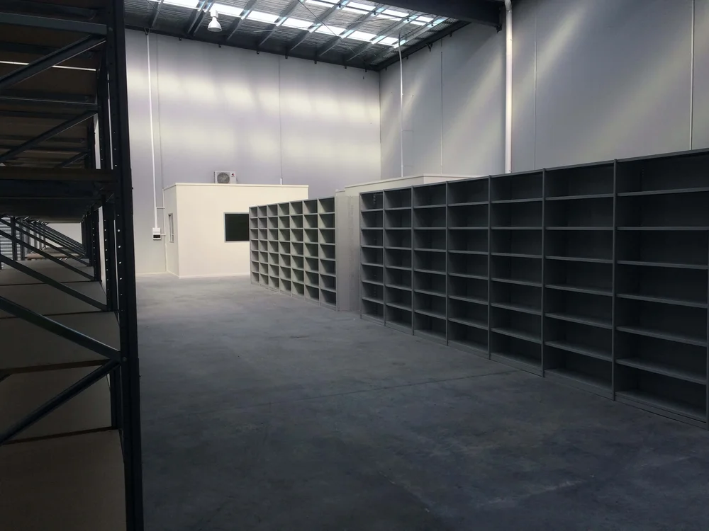 Roll Post Shelving — Direct Storage Systems