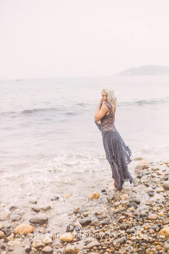 Rainy Day Beach Boudoir — Katherine Henry Boudoir