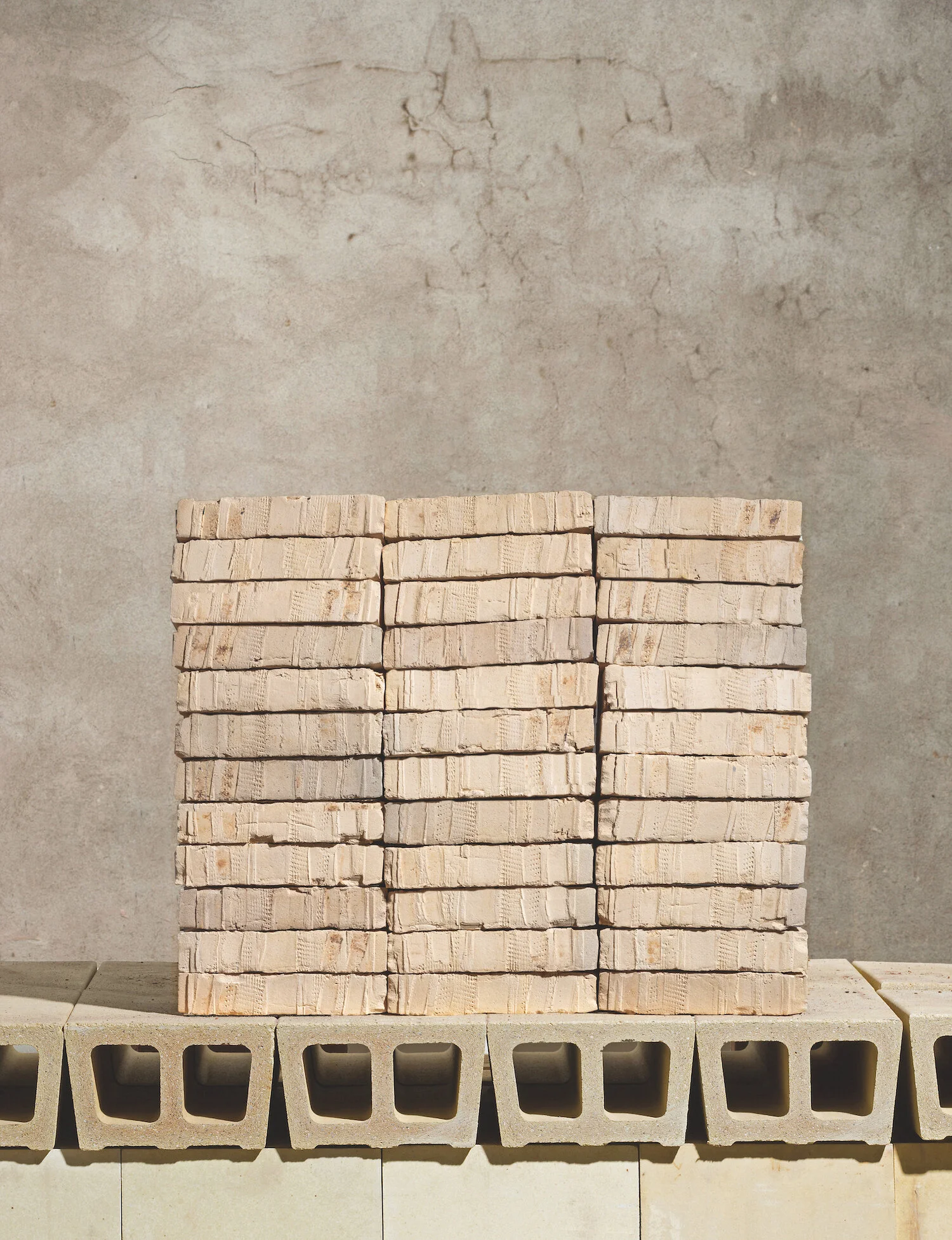 German made waterstruck bricks in a long format — Jaco Bricks