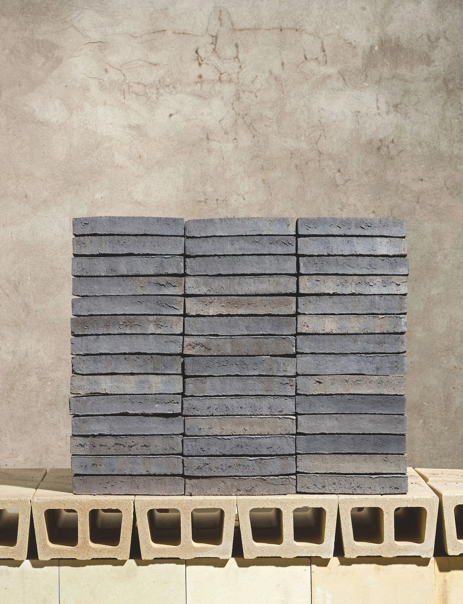German made waterstruck bricks in a long format — Jaco Bricks
