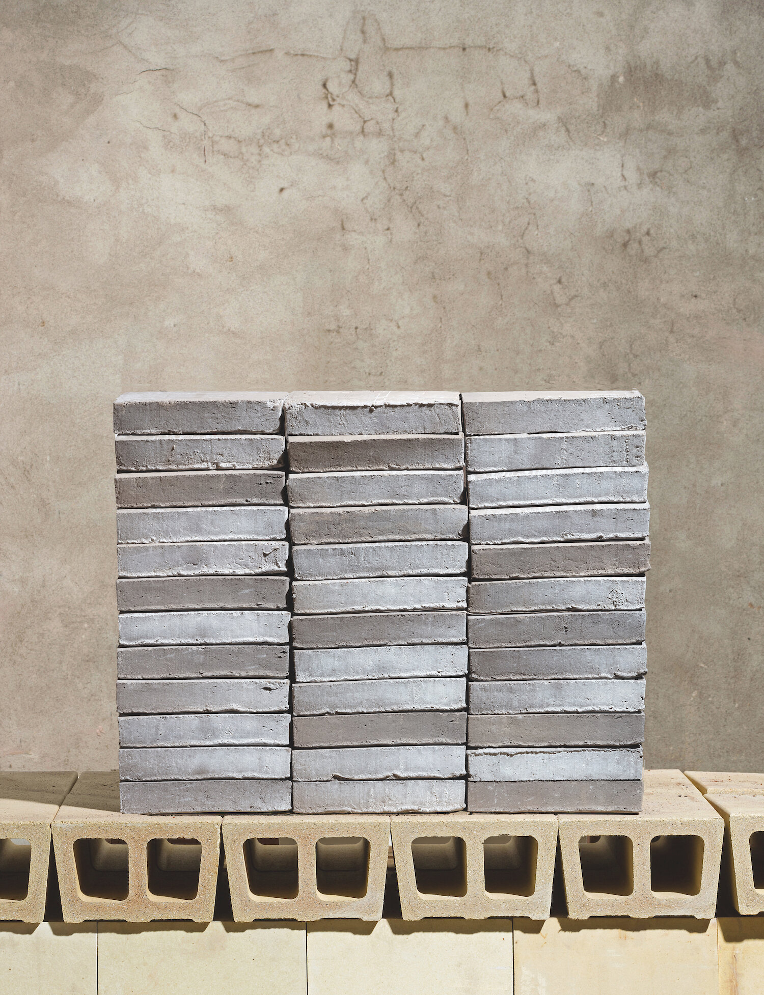 German made waterstruck bricks in a long format — Jaco Bricks