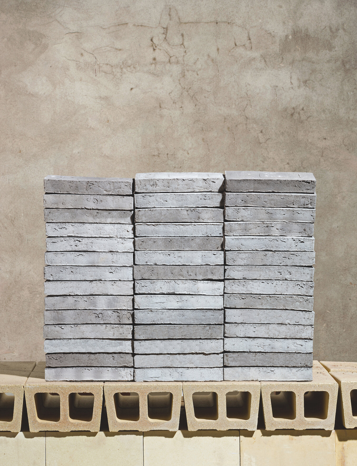 German made waterstruck bricks in a long format — Jaco Bricks