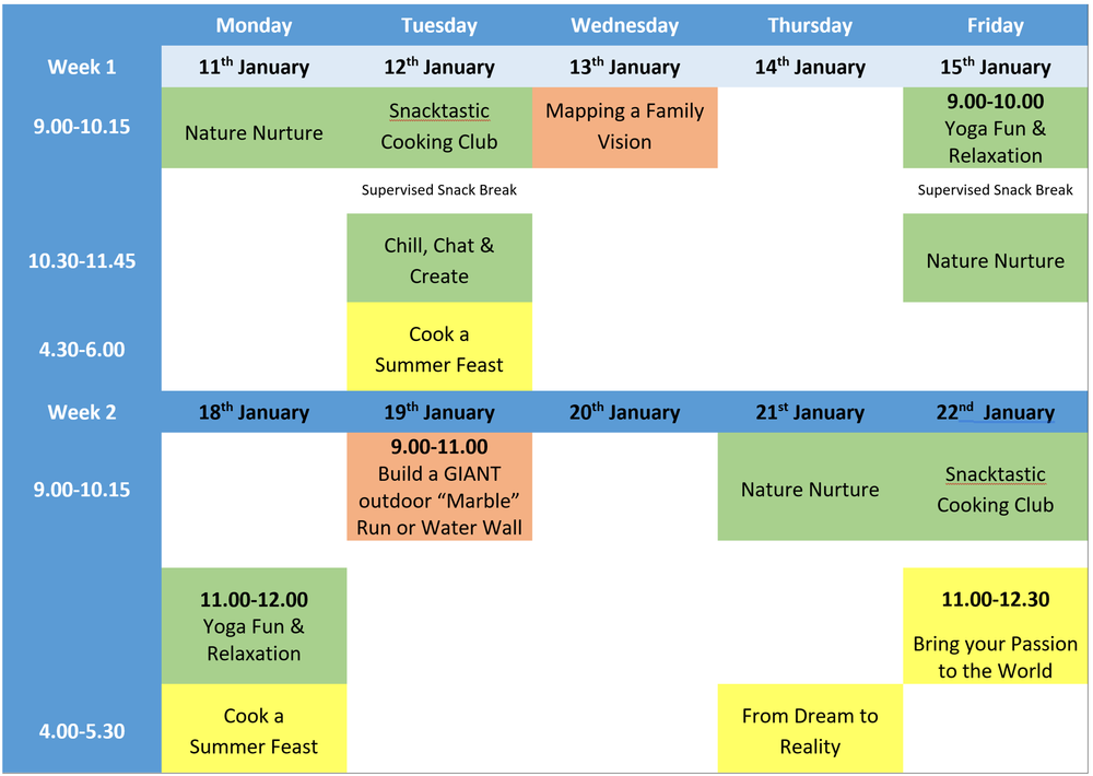 Summer Fun Program — LifeWalker
