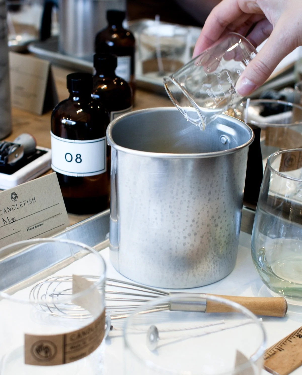 How We Did It: Creating Our First Candle with Candlefish — Suite One Studio