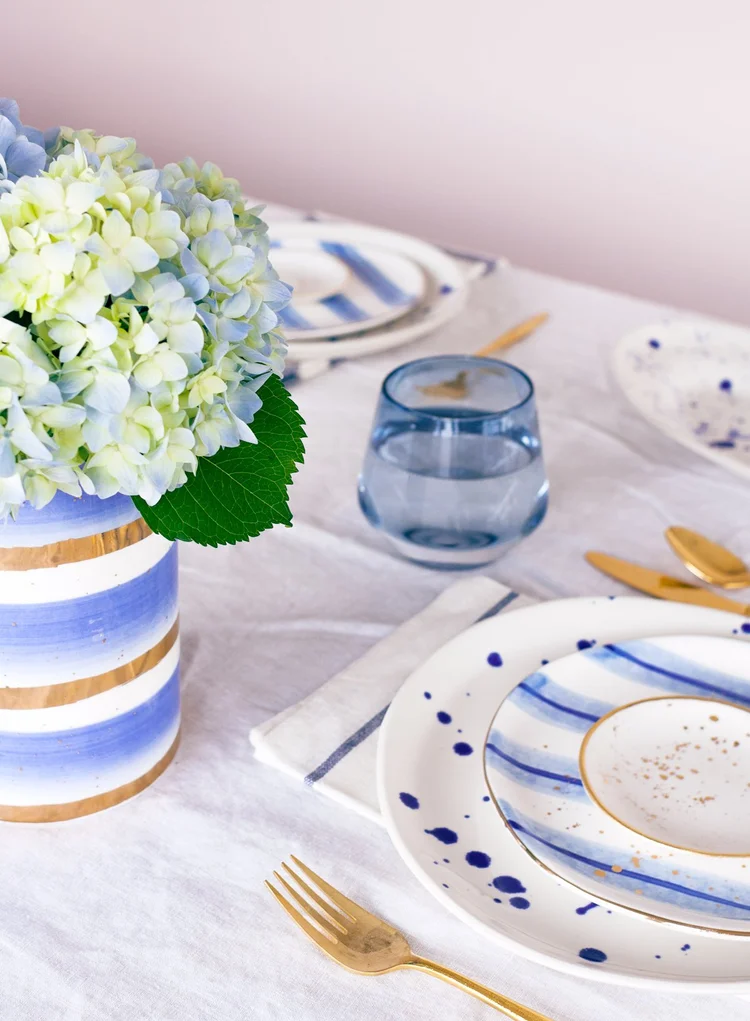 Making Mealtimes Beautiful: A Spring Hydrangea Inspired Table Setting ...