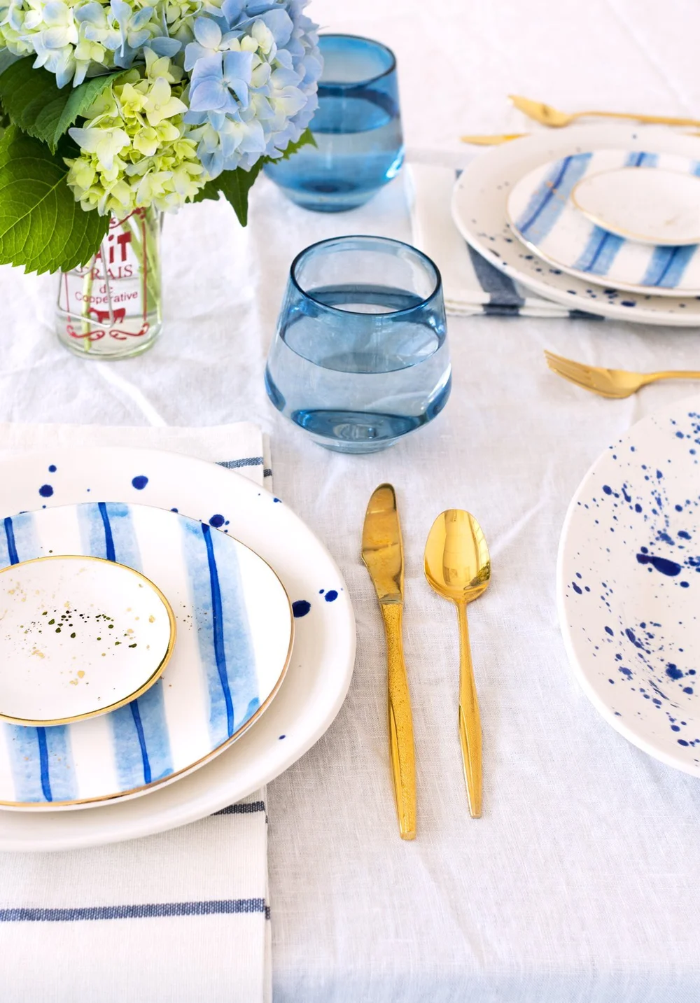 Making Mealtimes Beautiful: A Spring Hydrangea Inspired Table Setting ...