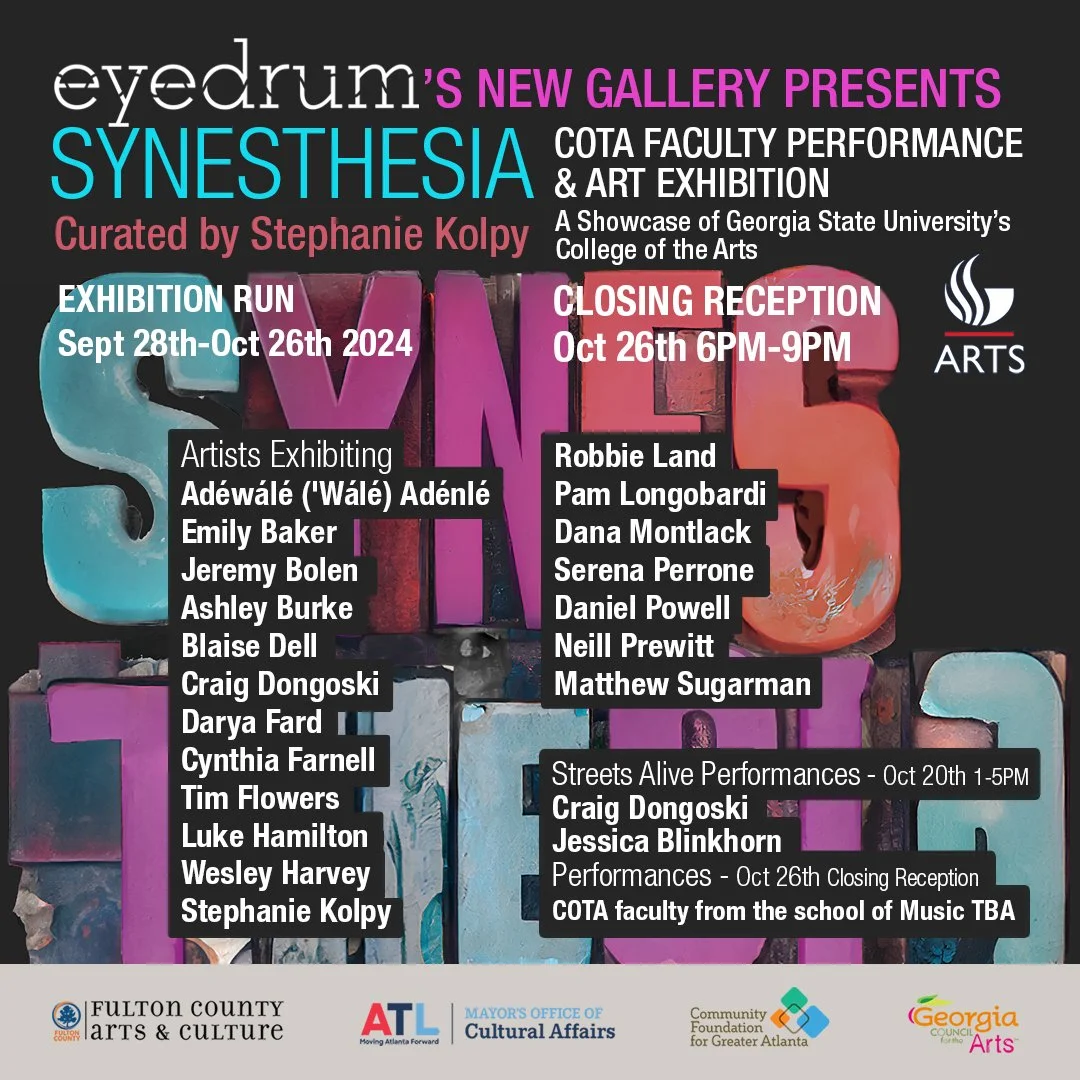 SYNESTHESIA: COTA FACULTY PERFORMANCE & ART EXHIBITION — eyedrum