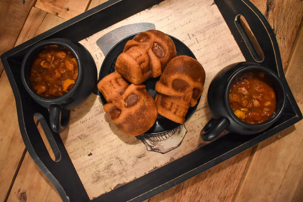 Cornbread Skulls — Sassafras Farmhaunts