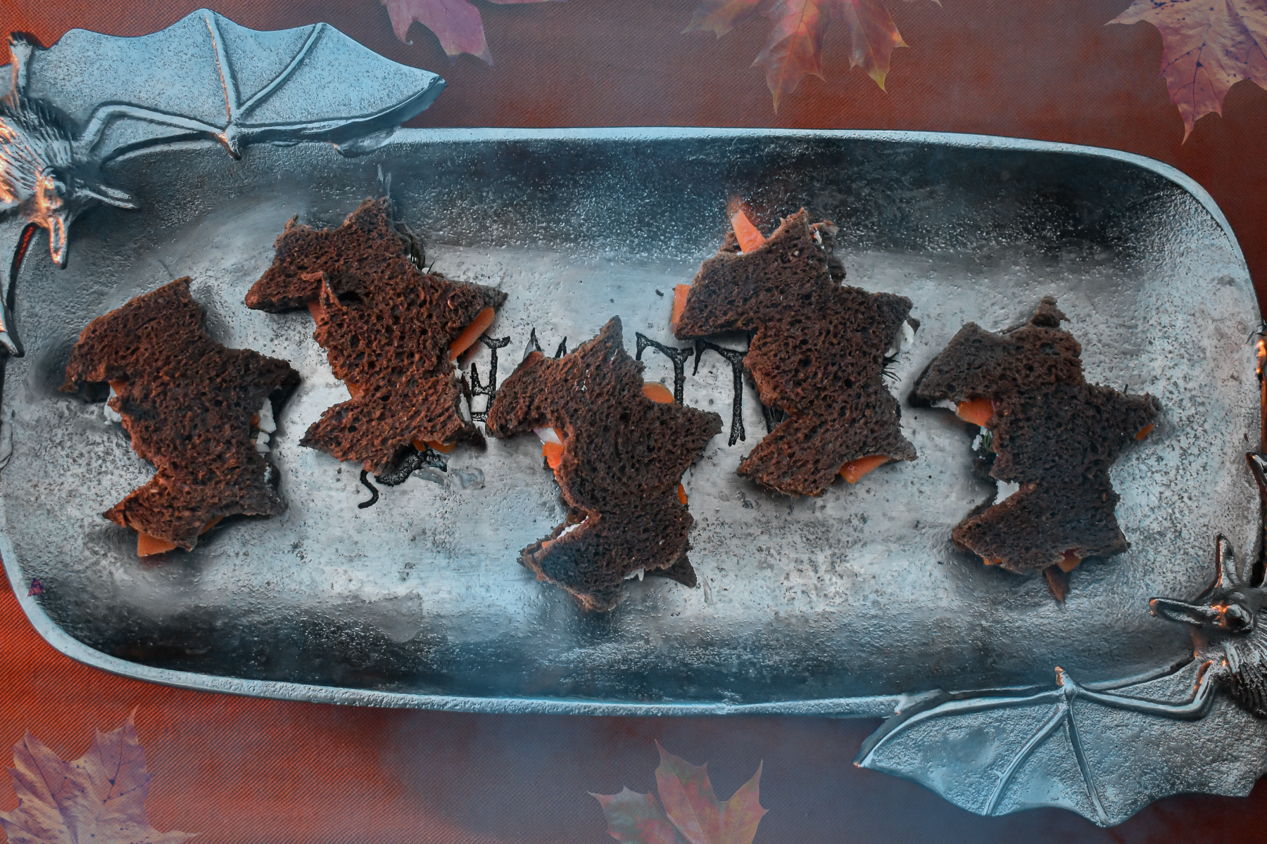 Bat Tea Sandwiches — Sassafras Farmhaunts