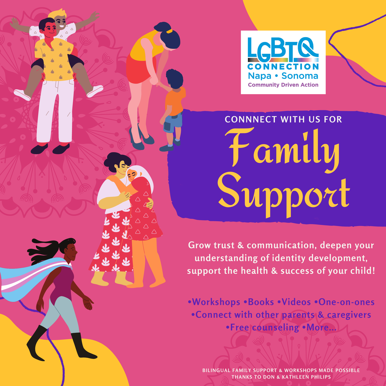 Family Support — LGBTQ Connection | Napa County & Sonoma County