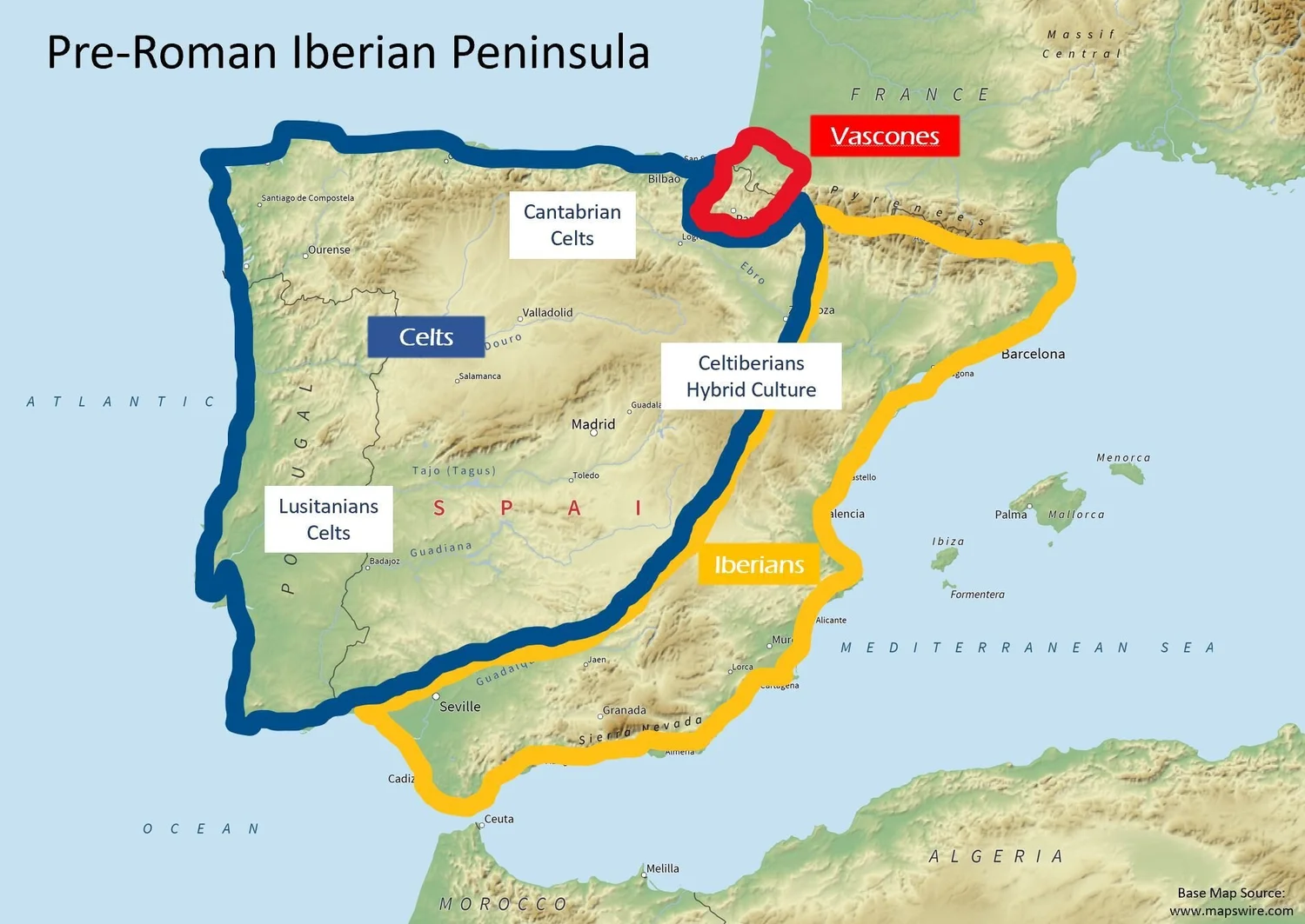 A Short History of Spain- Part 1: Iberia Before the Romans — Kilometer ...