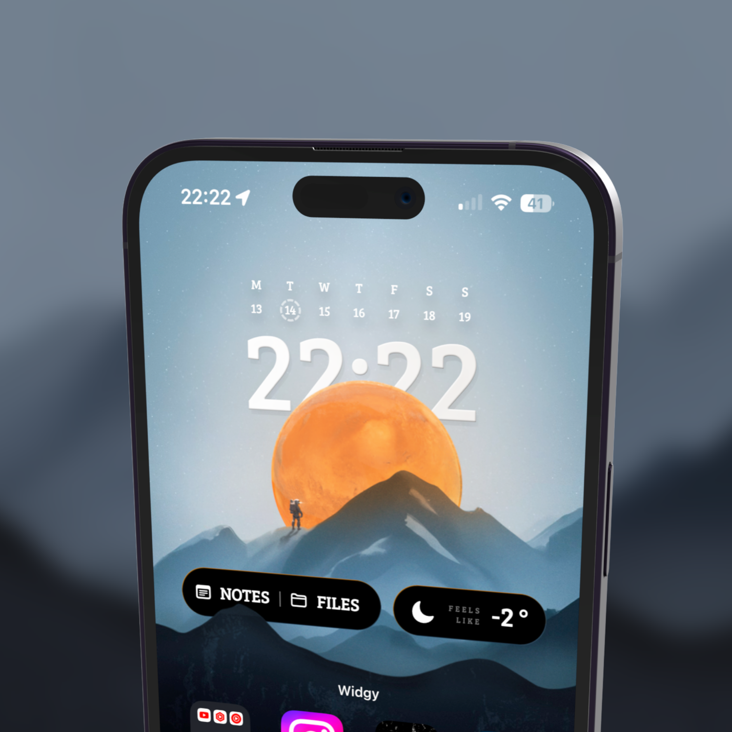 HUD Panel Widgy Widget — This is E