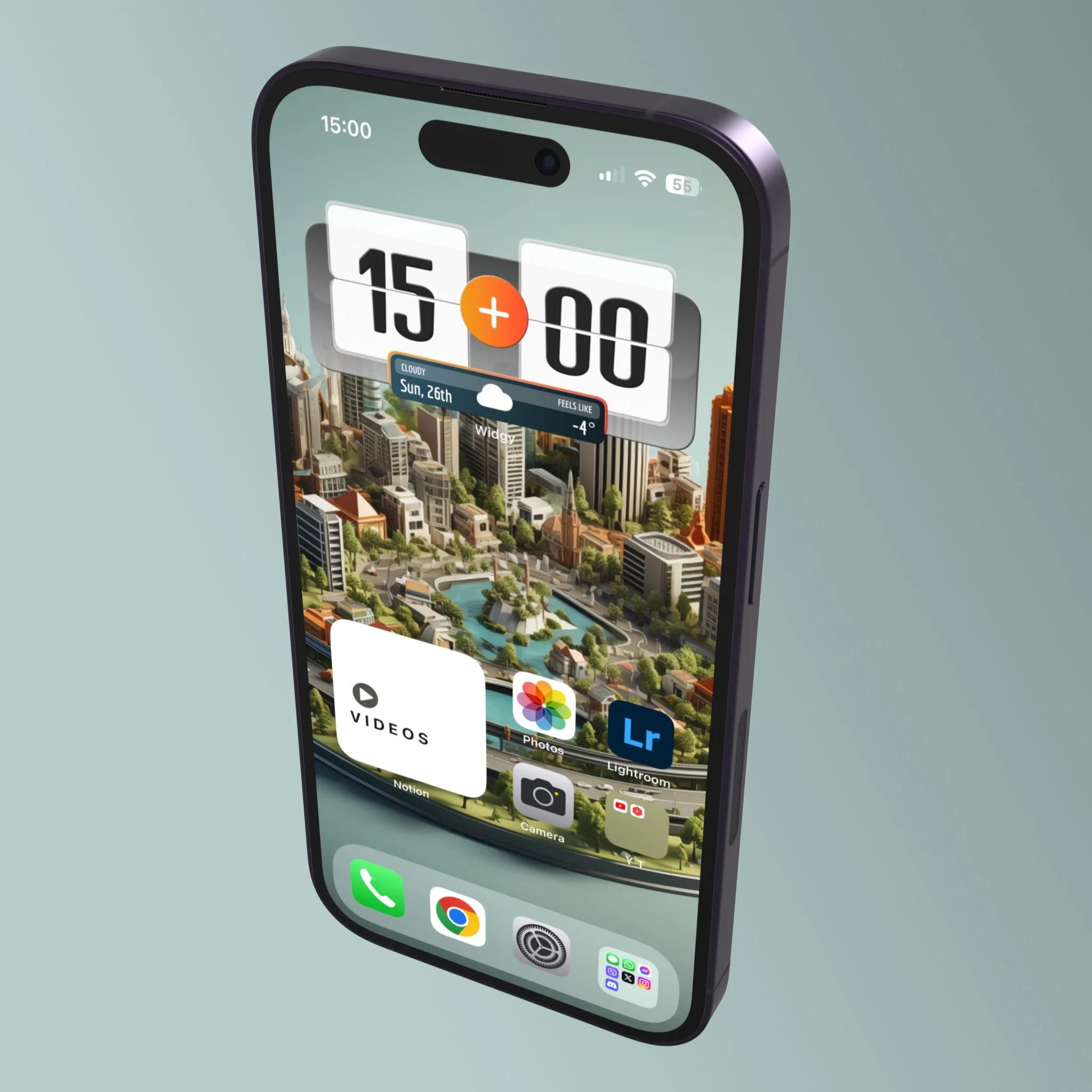 At a Glance Widgy Widget — This is E