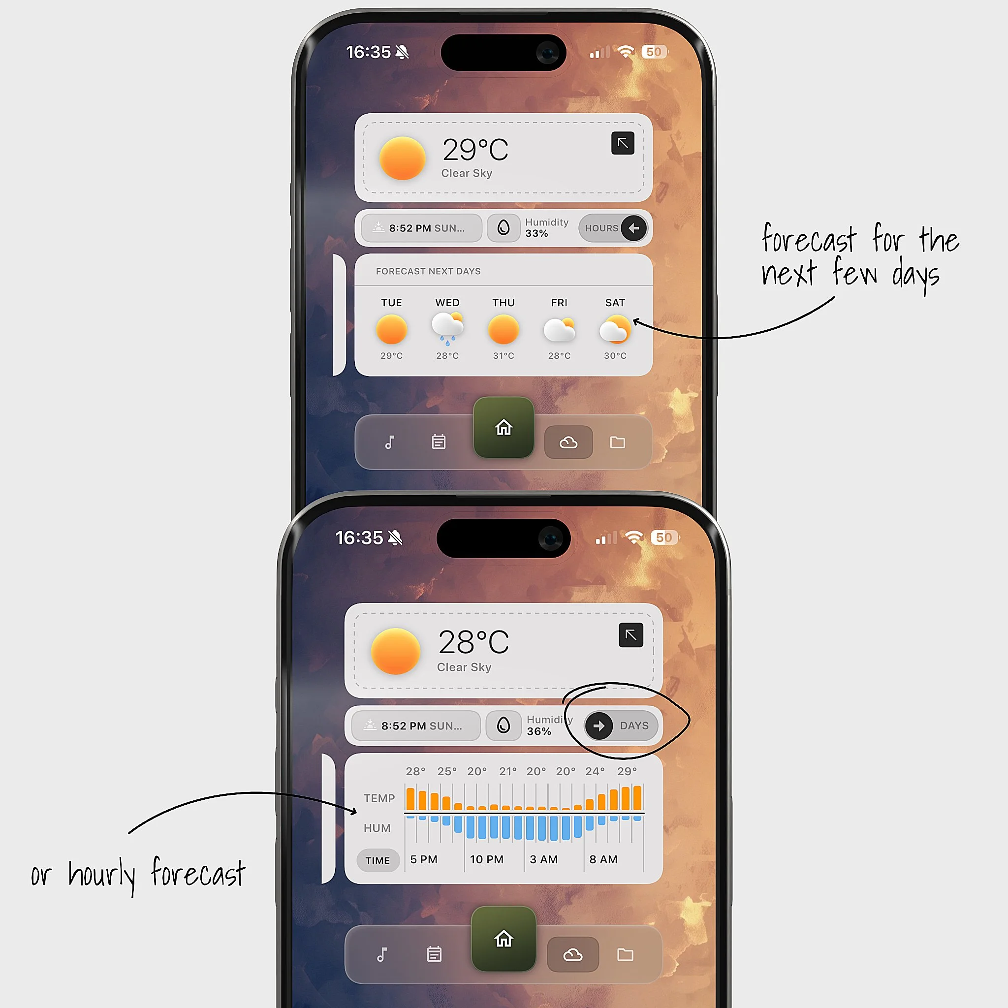 Mini Drawer Widgy Widget — This is E