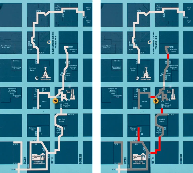 The Sixth and Plum Skywalk — Ronny Salerno