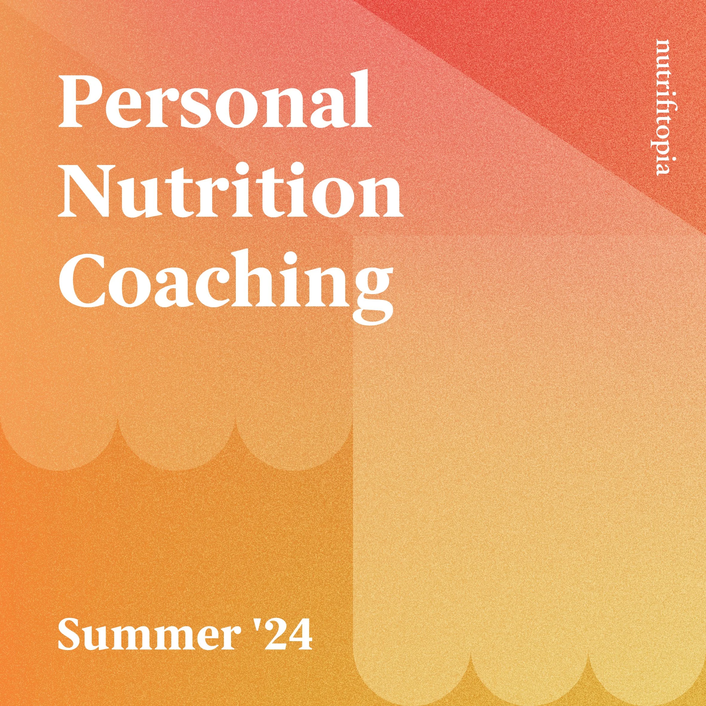 Personal Nutrition Coaching — nutrifitopia
