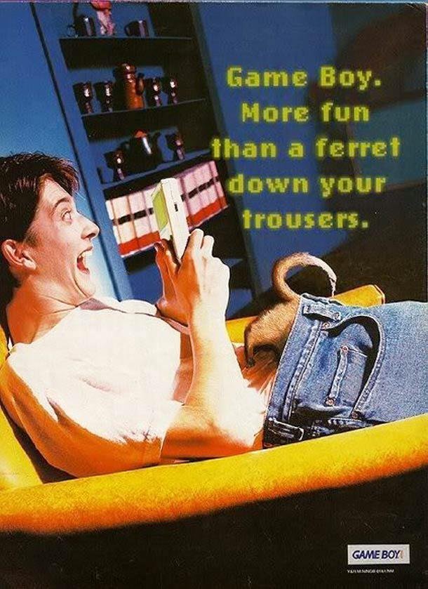 The Strange Genius: Nintendo Game Boy Ads from the 1990s — BU AdClub