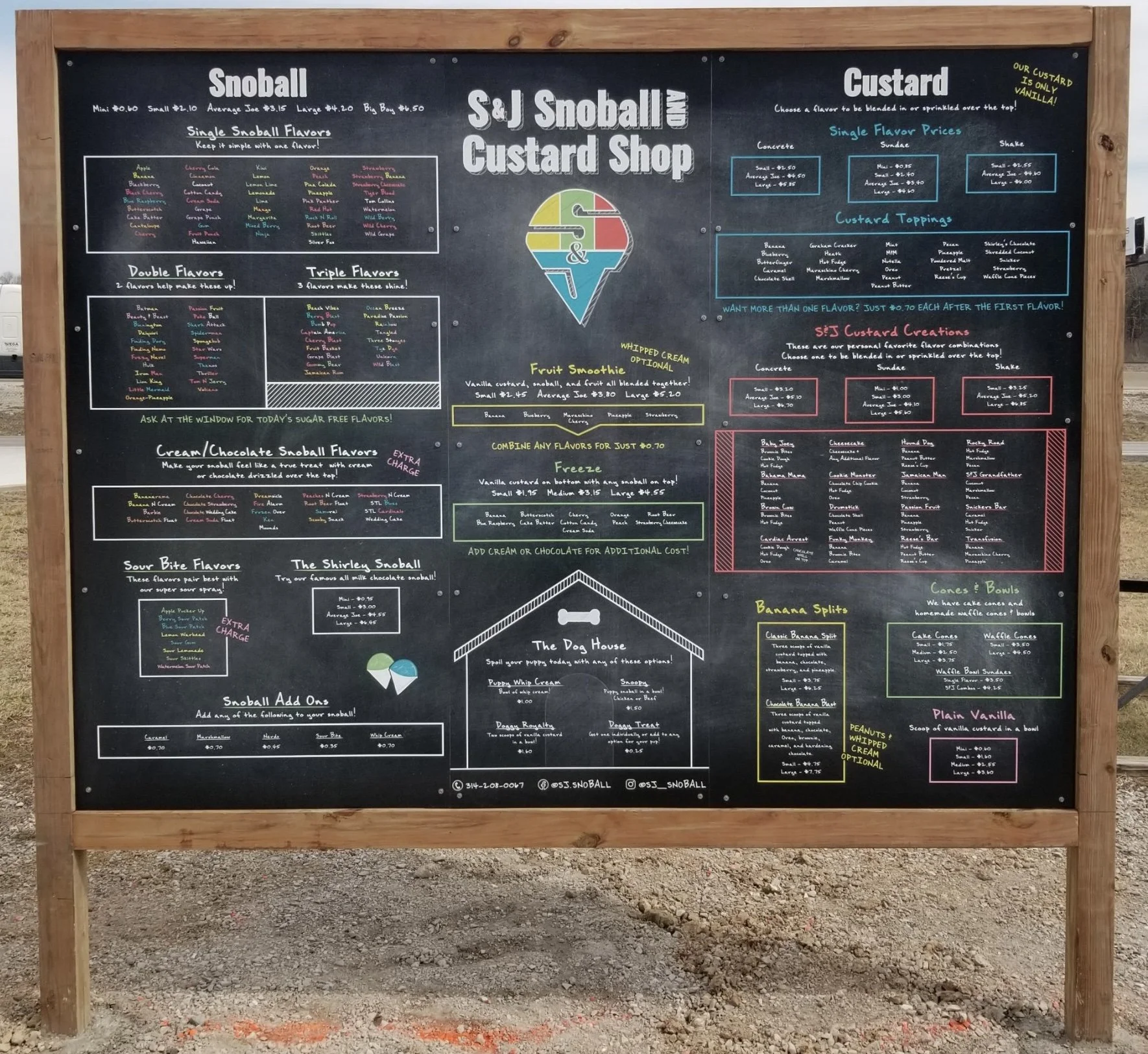 S&J Snoball Custard Shop