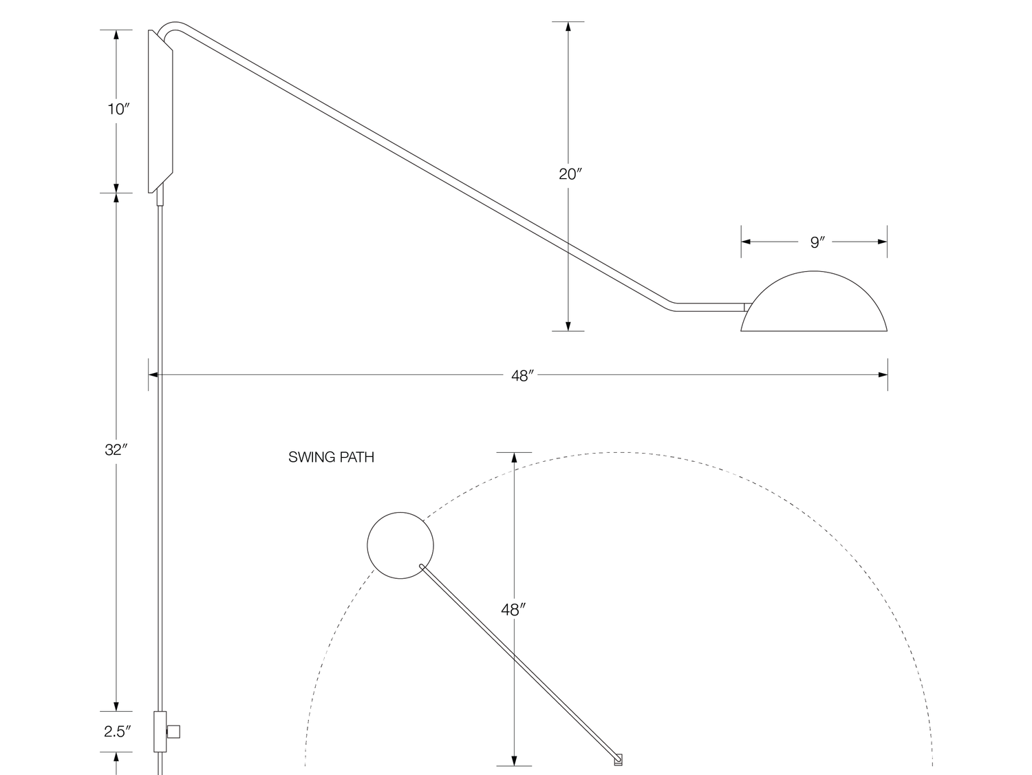 Swing Dome Light — Stuff By Andrew Neyer