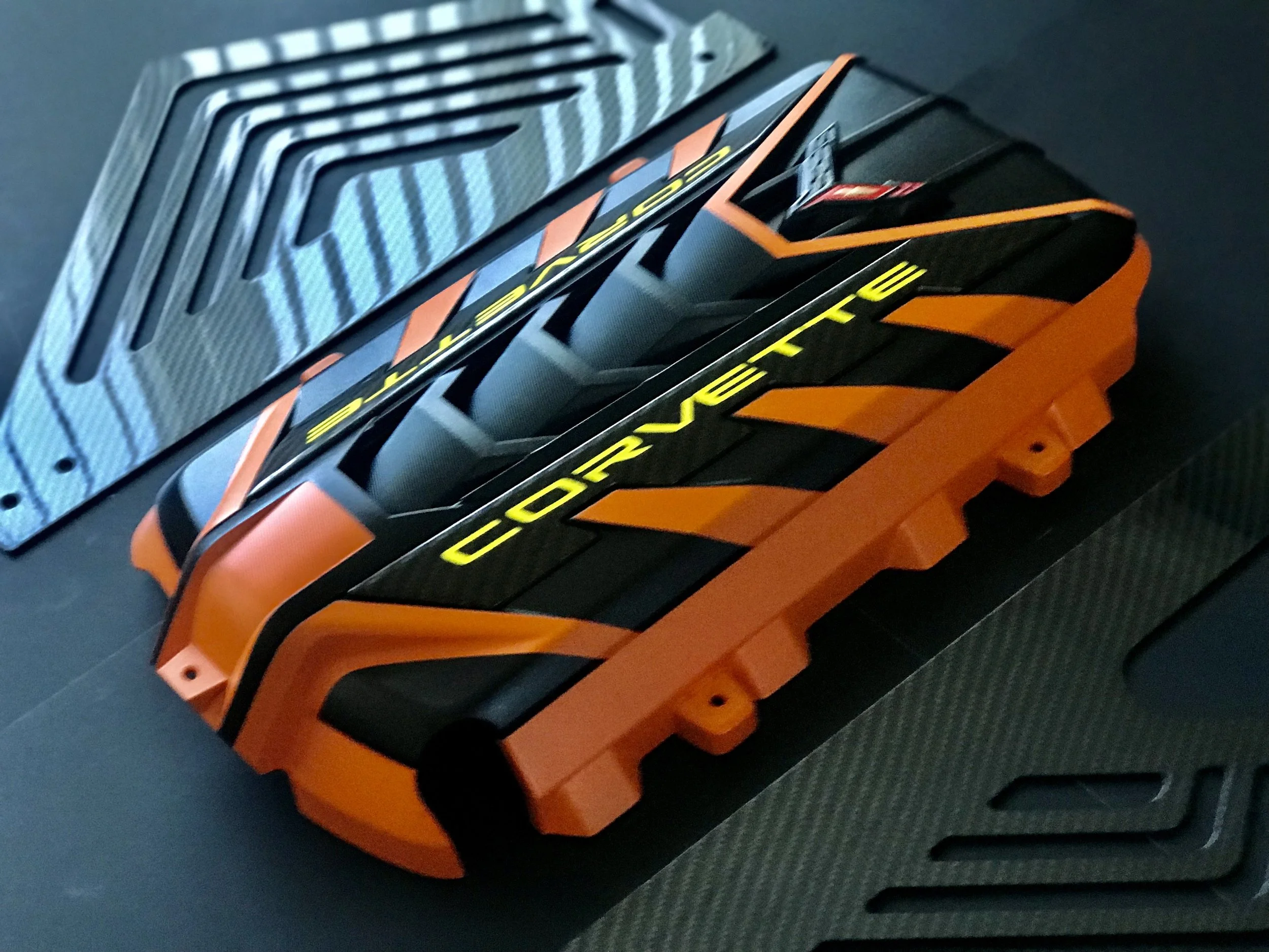 SEBRING ORANGE CARBON FLASH CARBON FIBER APPEARANCE PACKAGE ...
