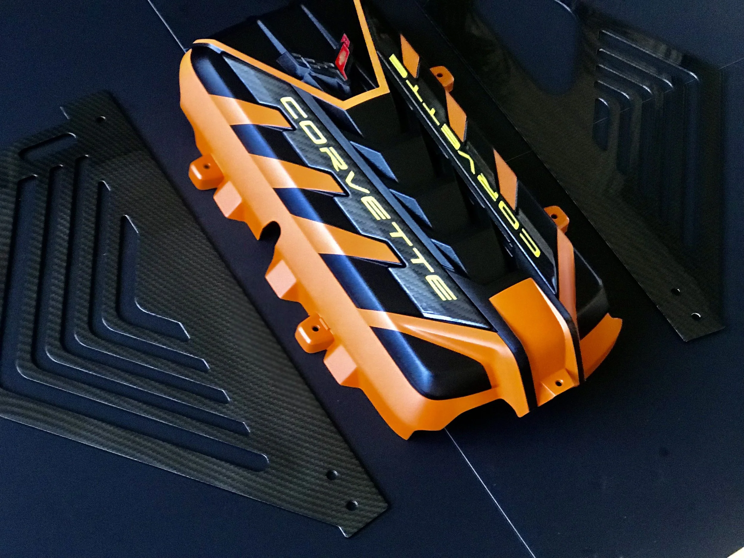 SEBRING ORANGE CARBON FLASH CARBON FIBER APPEARANCE PACKAGE ...